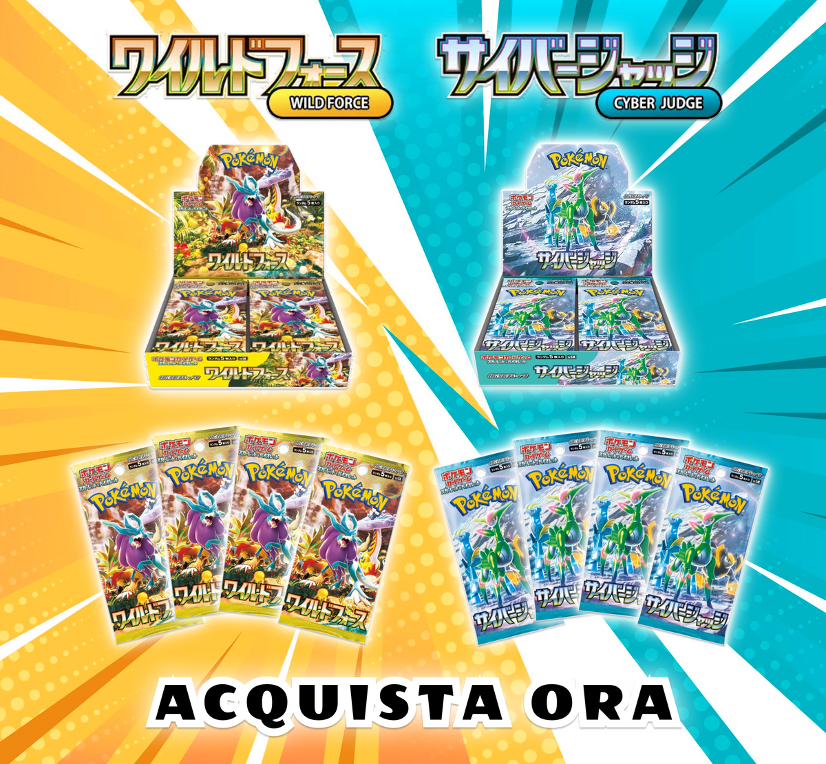 Wild Force & Cyber Judge – ThePokèHunter™- Official Store
